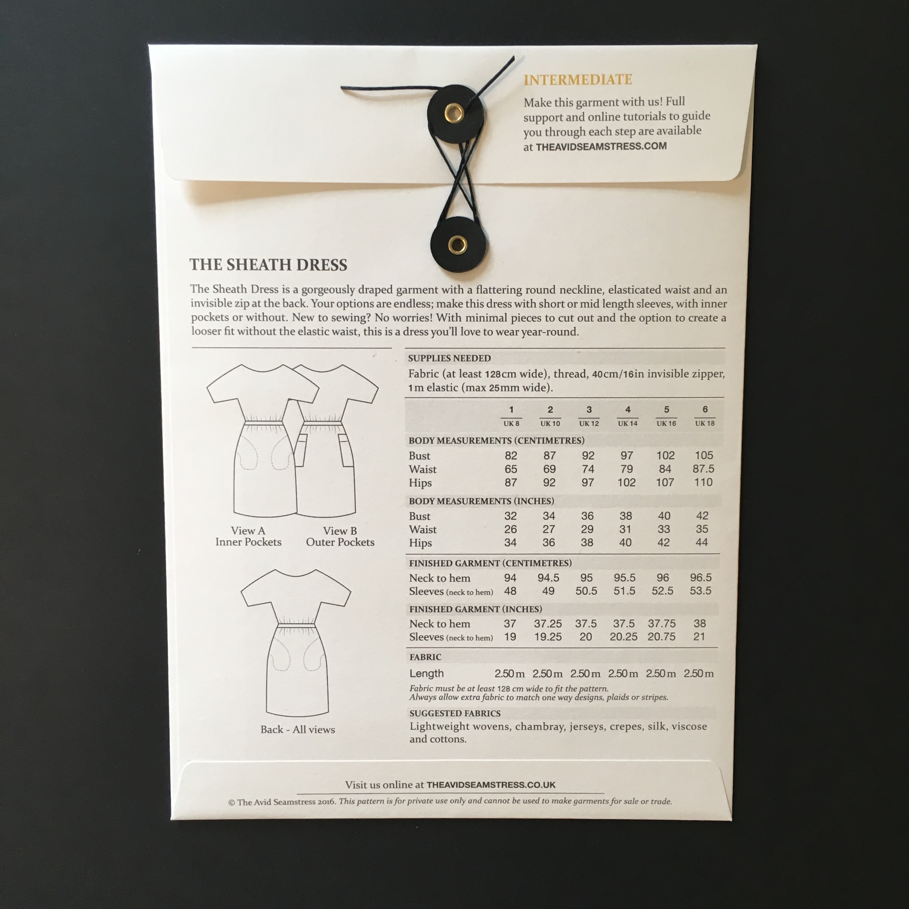 Tracing Sewing Patterns – The Avid Seamstress