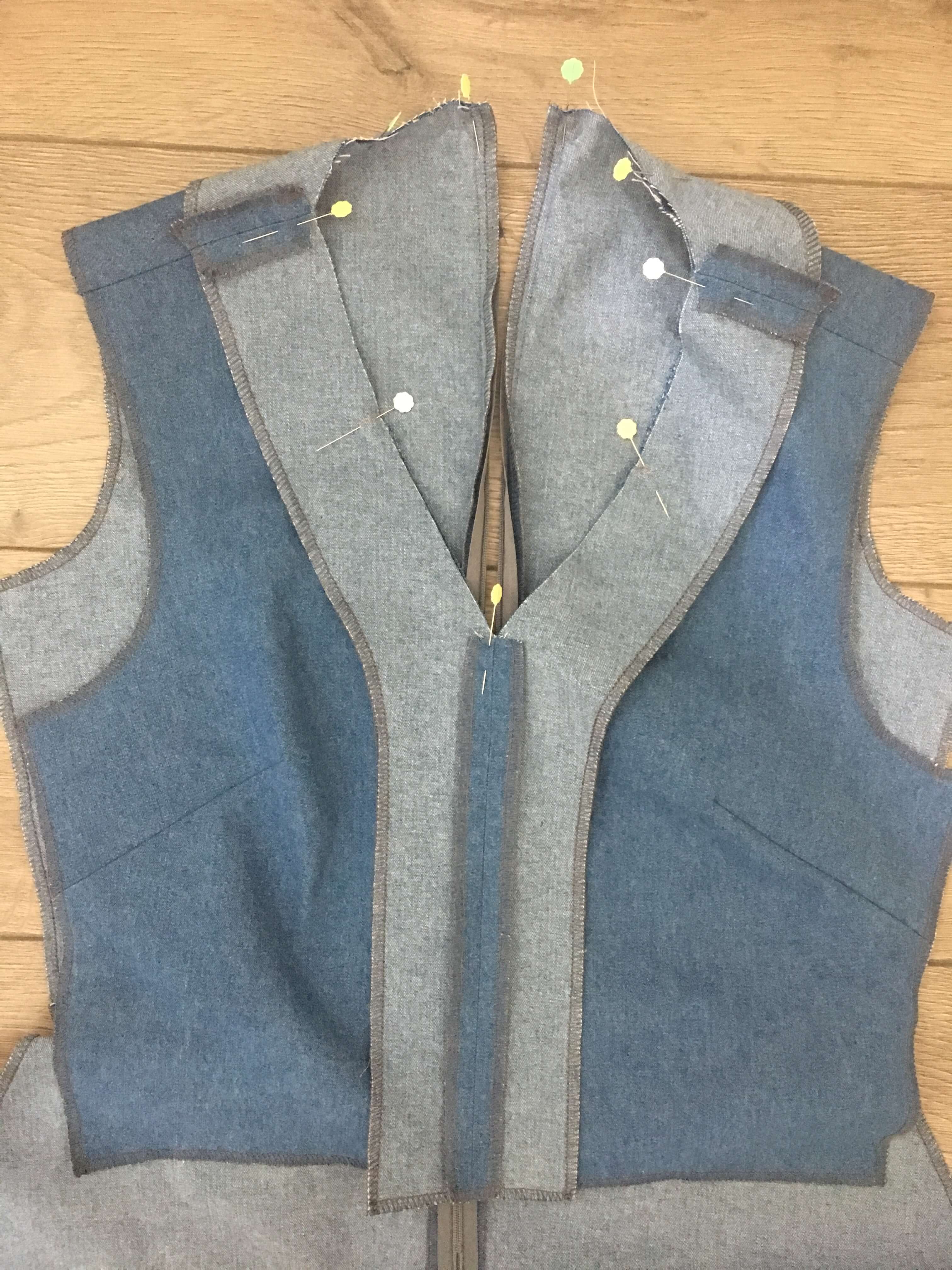 The A-Line Dress – Shoulder Seams, Facing, Pockets – The Avid Seamstress