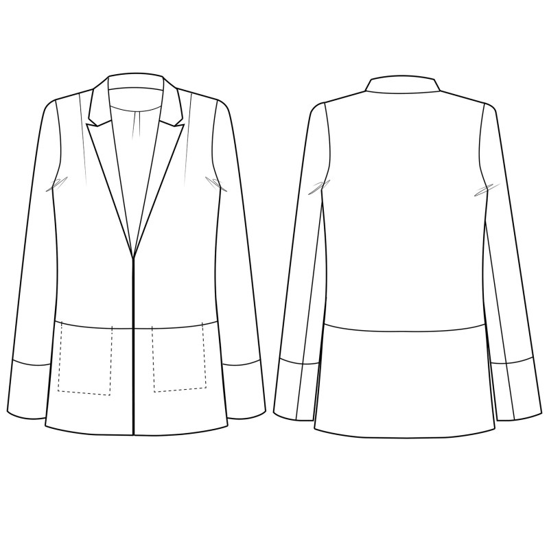Meet our new sewing pattern – THE BLAZER – The Avid Seamstress