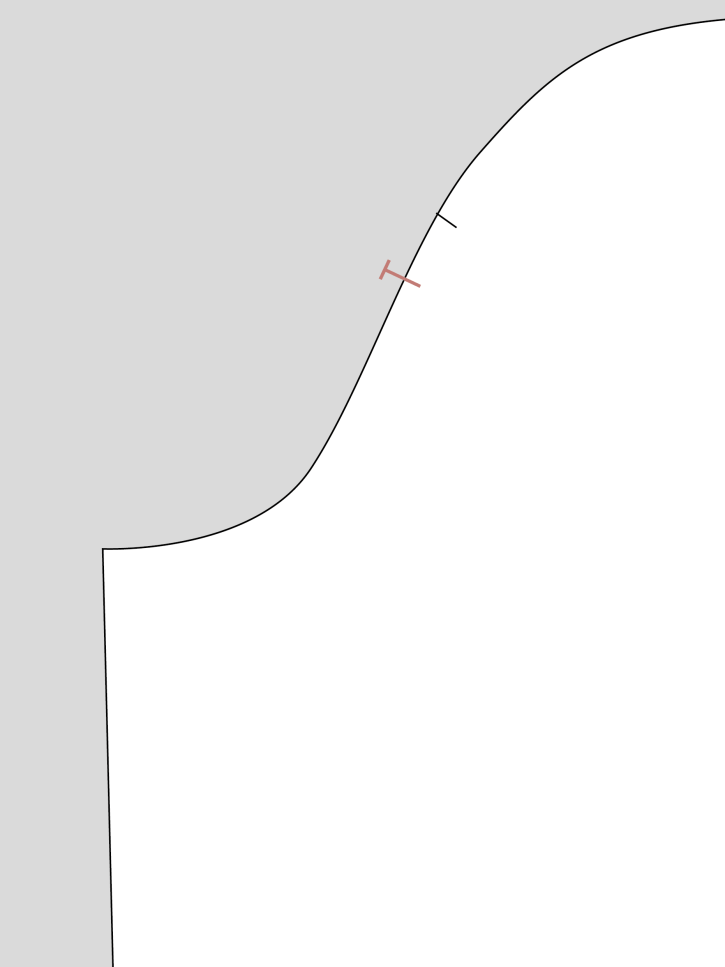 the blouse – adjusting the armhole height / increasing sleeve head ...