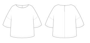 PATTERN HIGHLIGHT – THE DROP SLEEVE TOP – The Avid Seamstress